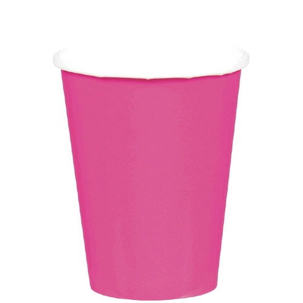 Hot Magenta 9oz Paper Cups (8ct) - Walmart.com