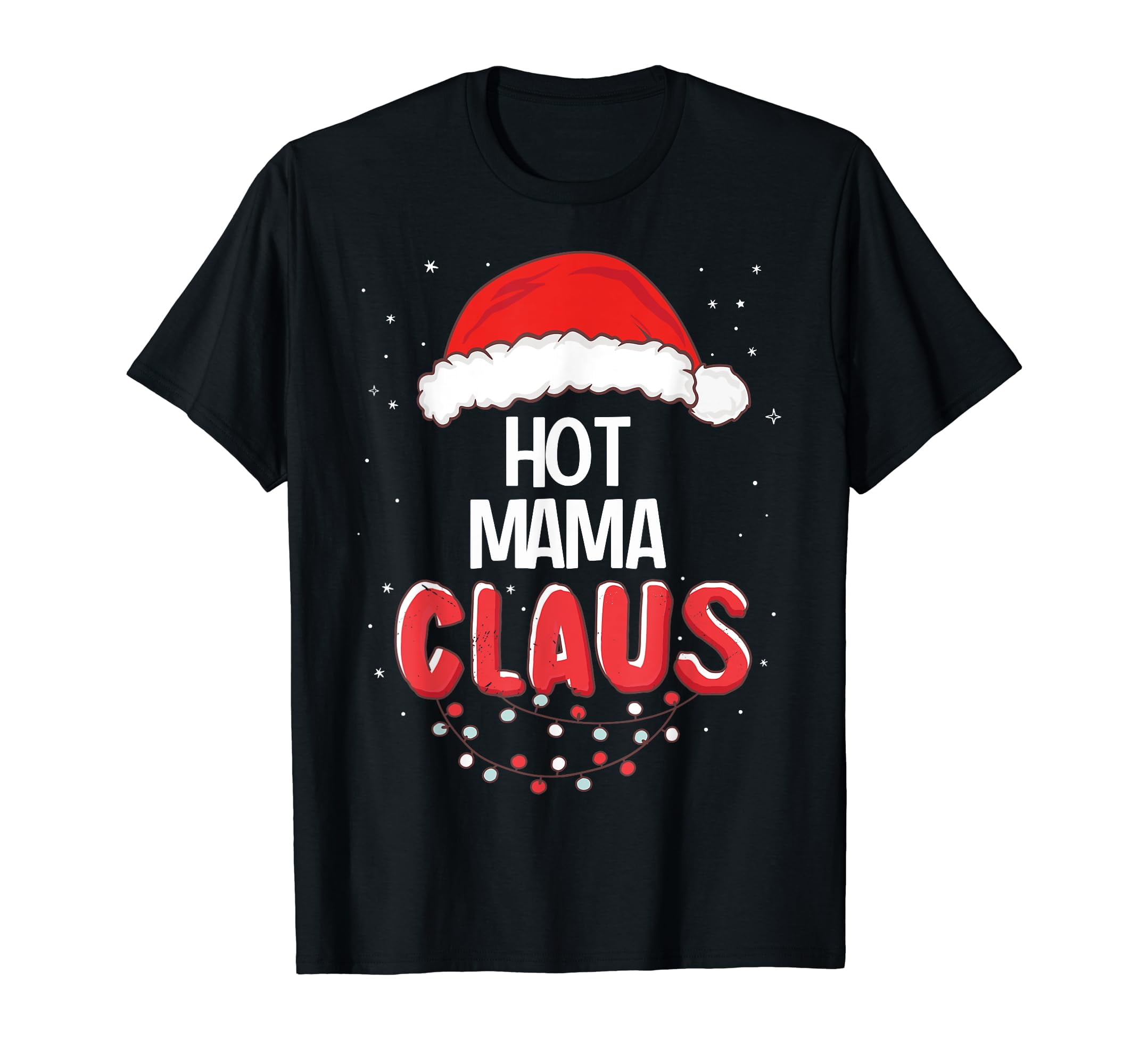 Hot Mama Santa Claus Christmas Matching Costume T-Shirt - Walmart.com