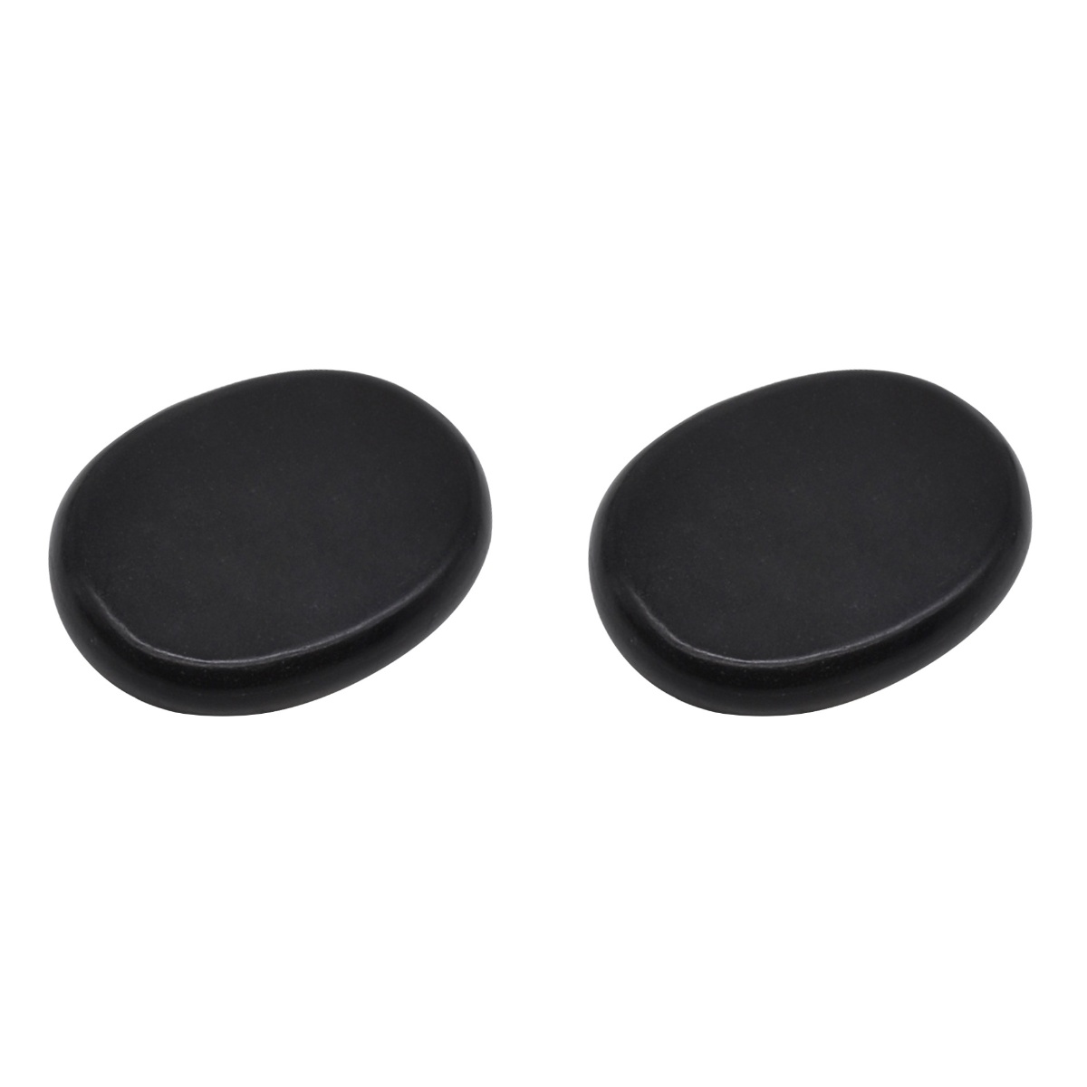 Hot Massage Stones Energy for Spa Runners Stick Back Smooth Essential ...