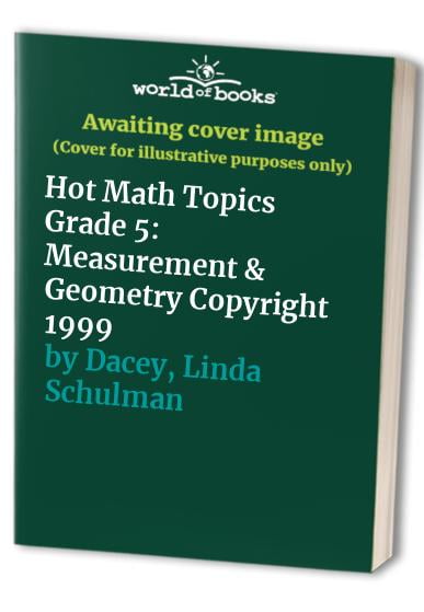 Pre-Owned Hot Math Topics Grade 5: Measurement & Geometry Copyright ...