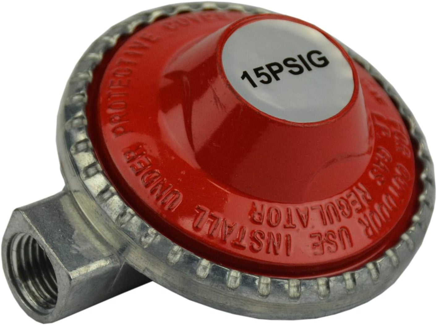 Hot Max 24215 High Pressure Replacement Propane Regulator, 15 PSI Fixed ...