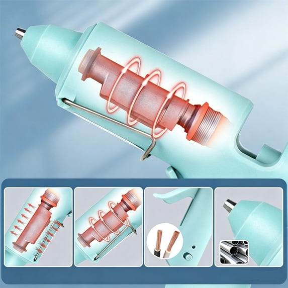 Hot Melt Glue Gun For Diy Household Crafting, 7Mm Compatibility ...