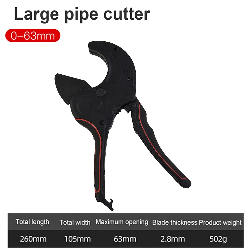 Hot Melt Pipe Water Pipe Scissors Pvc Self-locking Ratchet Pipe Cutter ...