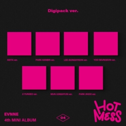 Evnne - Hot Mess - Digipack Random Cover Version - incl. Photobook ...
