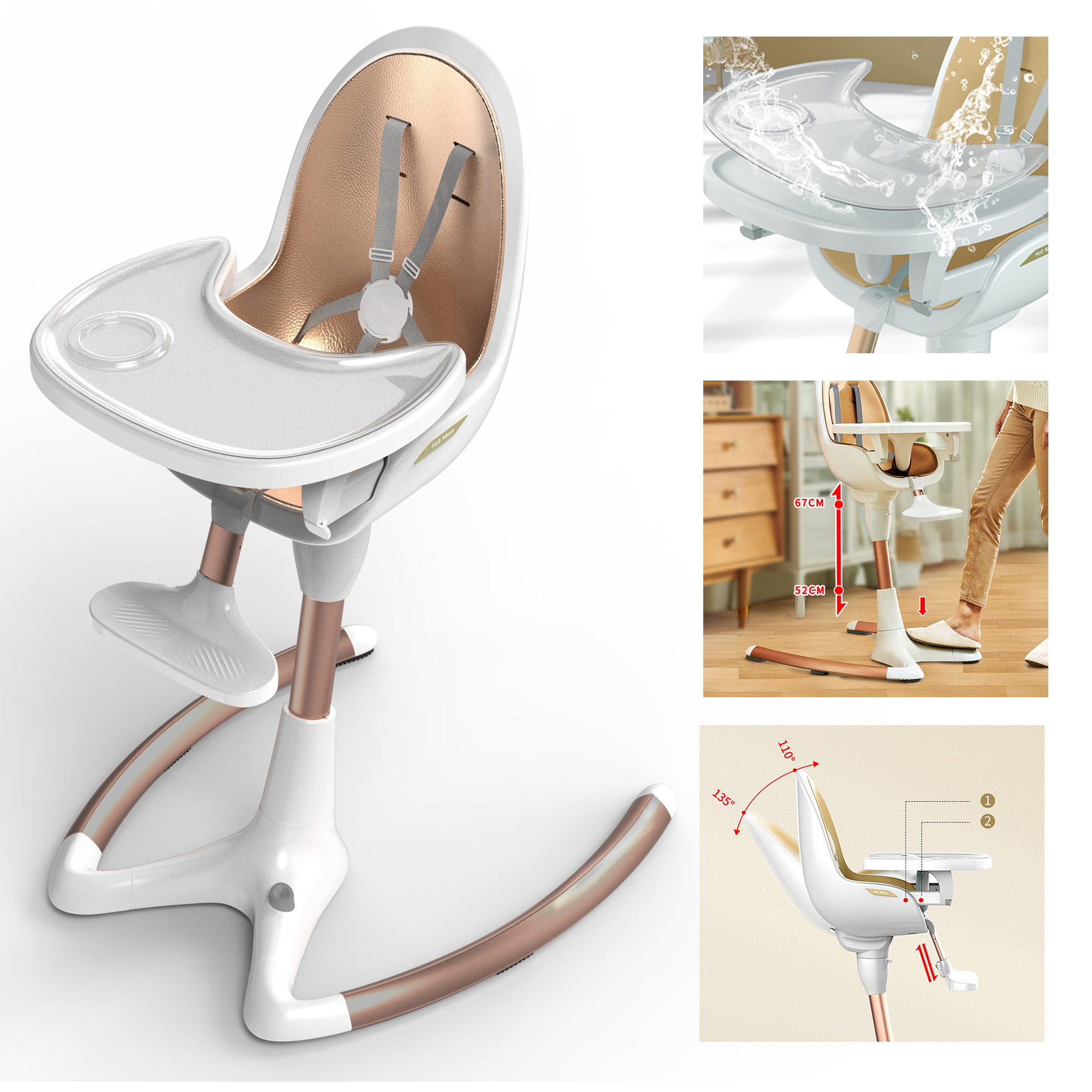 Foundations Simple Sitter™ Feeding Chair 13" Seat Height - Walmart.com