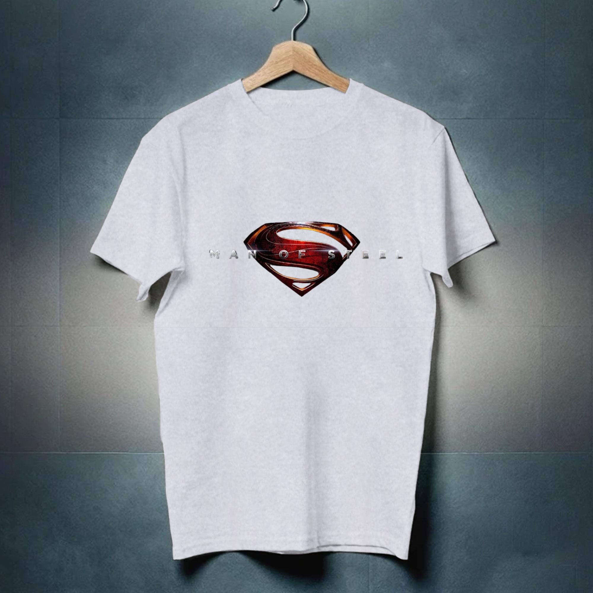 Hot Movie 20205 Logo Shirt Superman - Man Of Steel Unisex Shirt ...