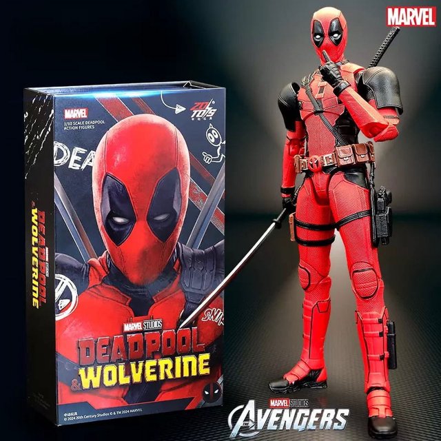 Hot Movie Deadpool & Wolverine Action Figures - Collectible Toy Model ...