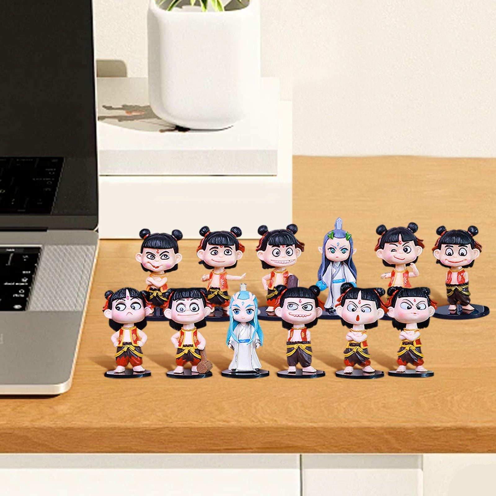 Hot Movie Nezha Nao Hai Magic Decorations in Child Blind Box (12 Random ...