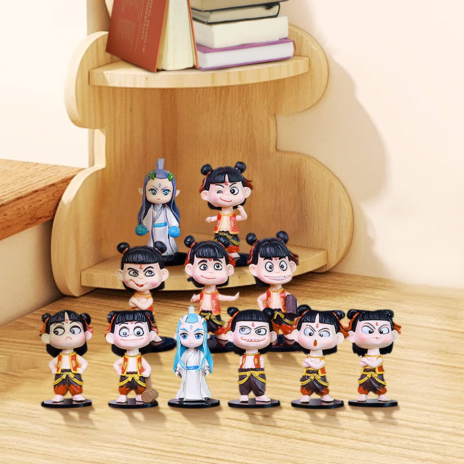 Hot Movie Nezha Nao Hai Magic Decorations in Child Blind Box (12 Random ...