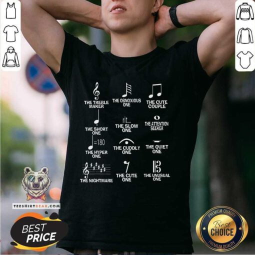 Hot Musical Notes Symbol Definition Humor Christmas TSHIRT - Walmart.com
