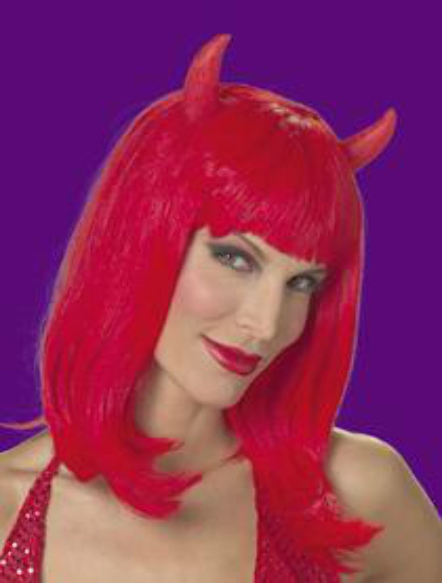 Hot N Spicy Devil Wig - Walmart.com
