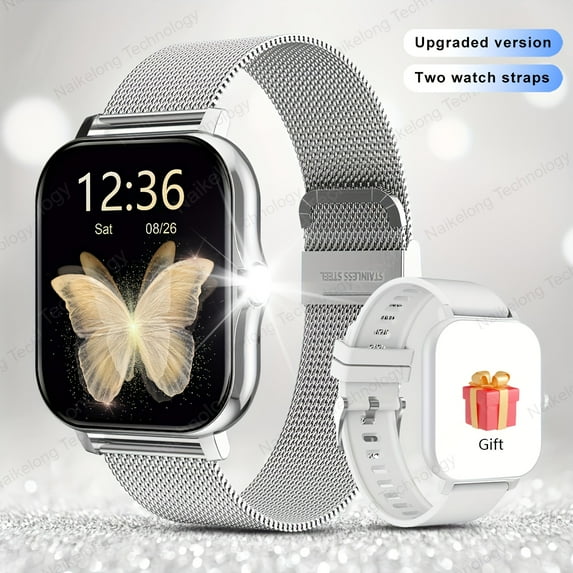Hot New 1.83" HD Full-Touch Smartwatch - Wireless Calling, Step Count ...