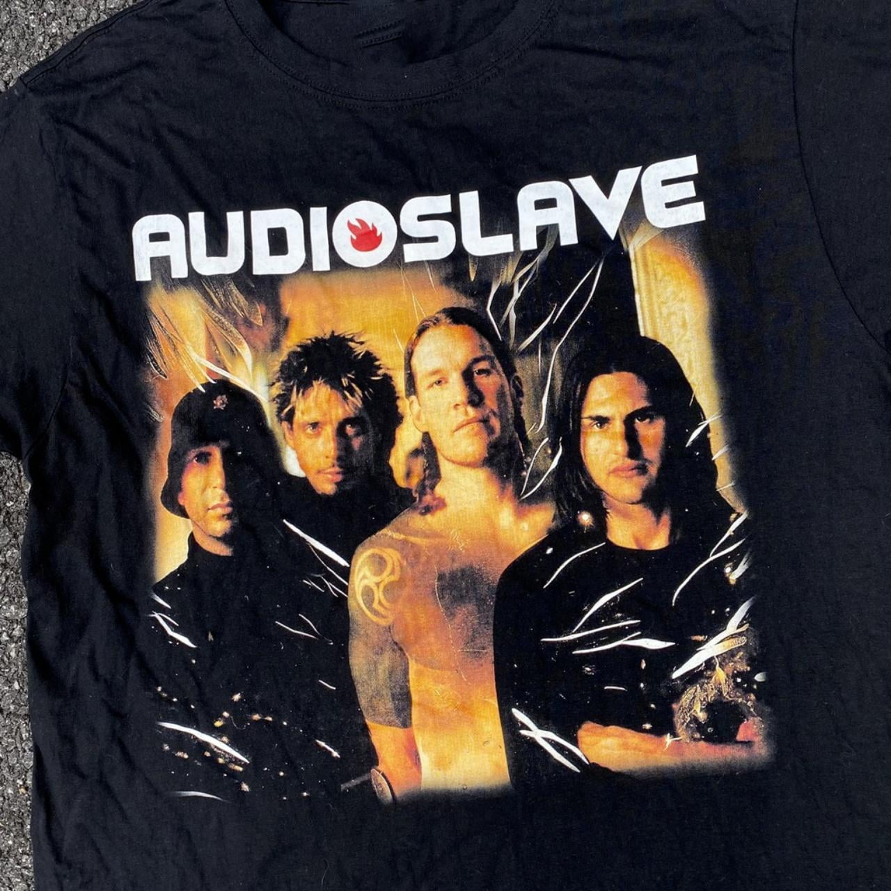 Hot New Audioslave rock band Black T-shirt - Walmart.com