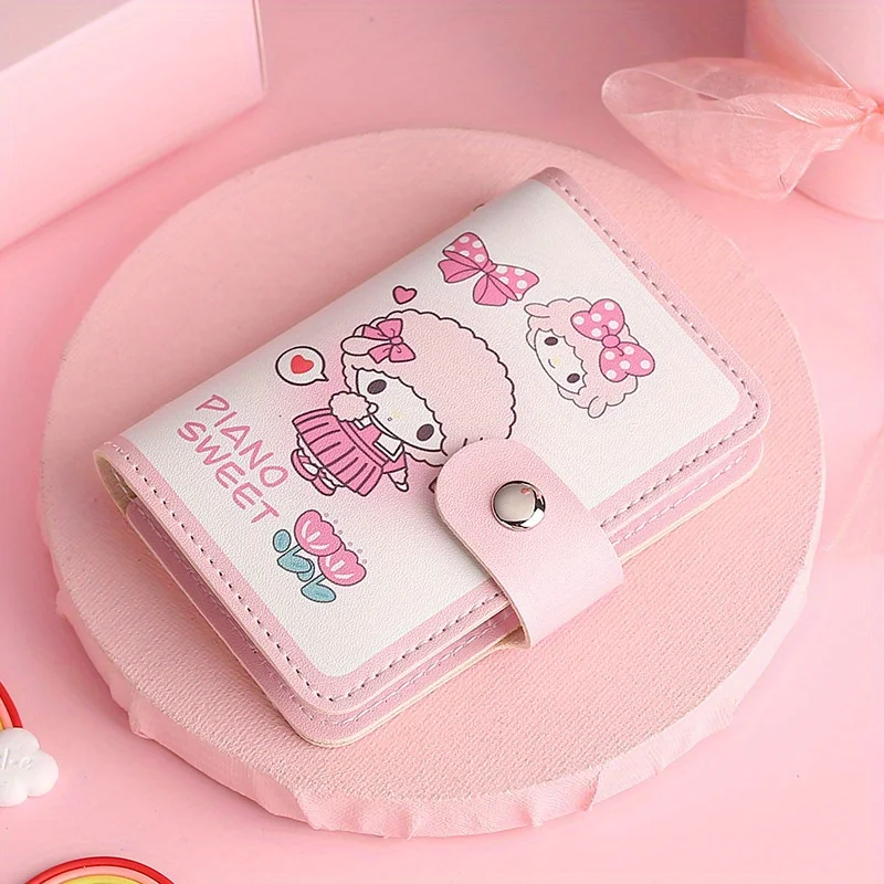 Hot New Sanrio Hello Kitty Cartoon Portable ID Card Holder with Buckle ...