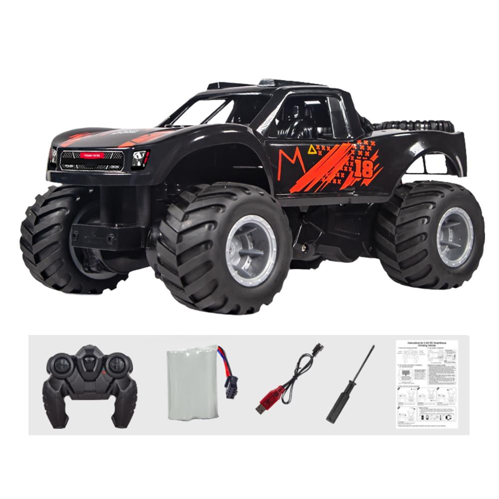 Hot Off-road amphibious waterproof 4WD stunt remote car control toy New ...