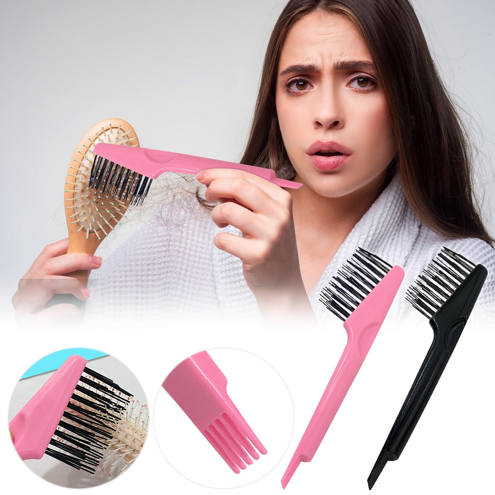 Hot Offer, Hair Brush Cleaning Tool, Comb Brush for Hairbrush ...