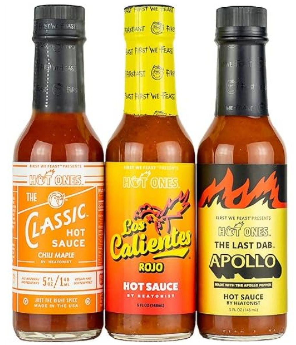 HEATONIST, Hot Sauce Pack, Season 21 Trio: The Classic, Los Calientes ...