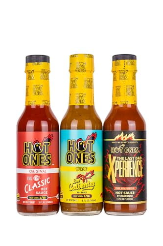 Hot Ones Season 25 Trio Pack Hot Sauce, Made With All Natural ...