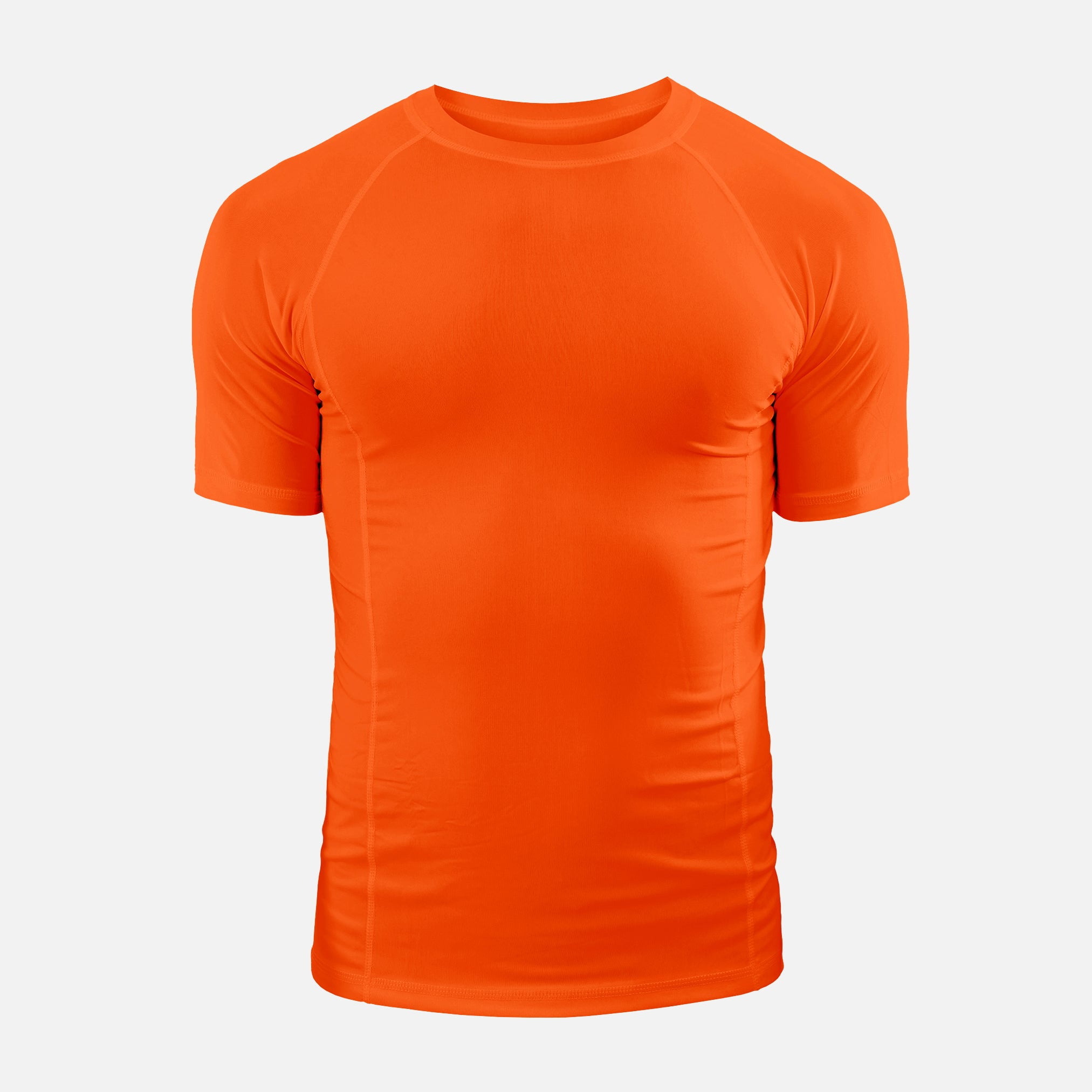 Hot Orange Compression Shirt - Walmart.com