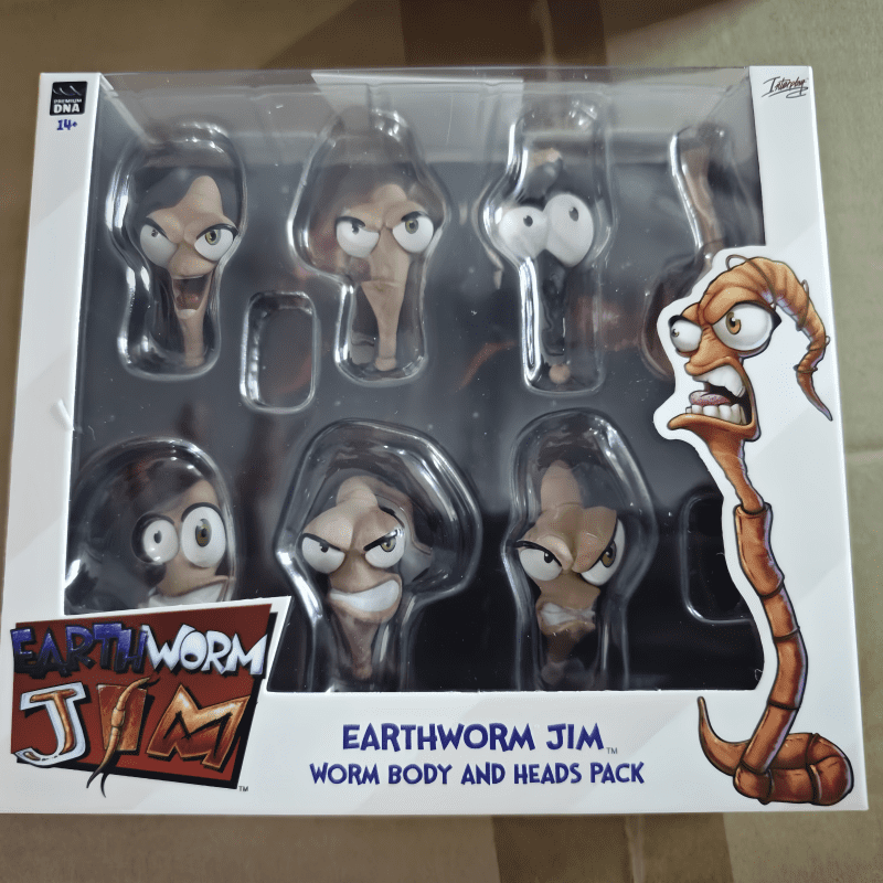 Hot Original Earthworm Jim 2.0 Pdna 1/12 Psy Crow Bob The Killer Action ...