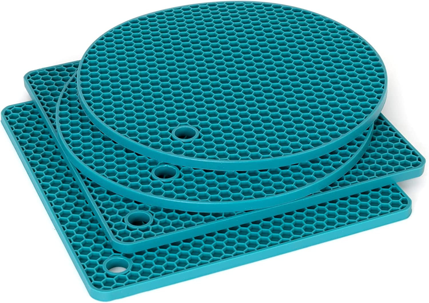 Hot Pads for Kitchen, Silicone Pot Holders for Hot Pots and Pans ...