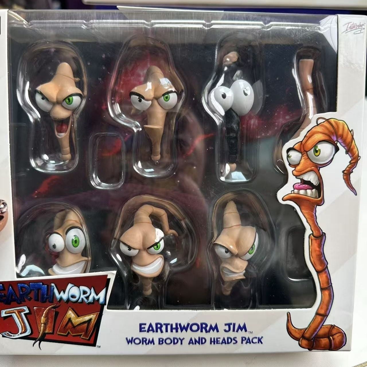 Hot Pdna Earthworm Jim Wave 1 Professor Monkey For A Head Anime Action ...