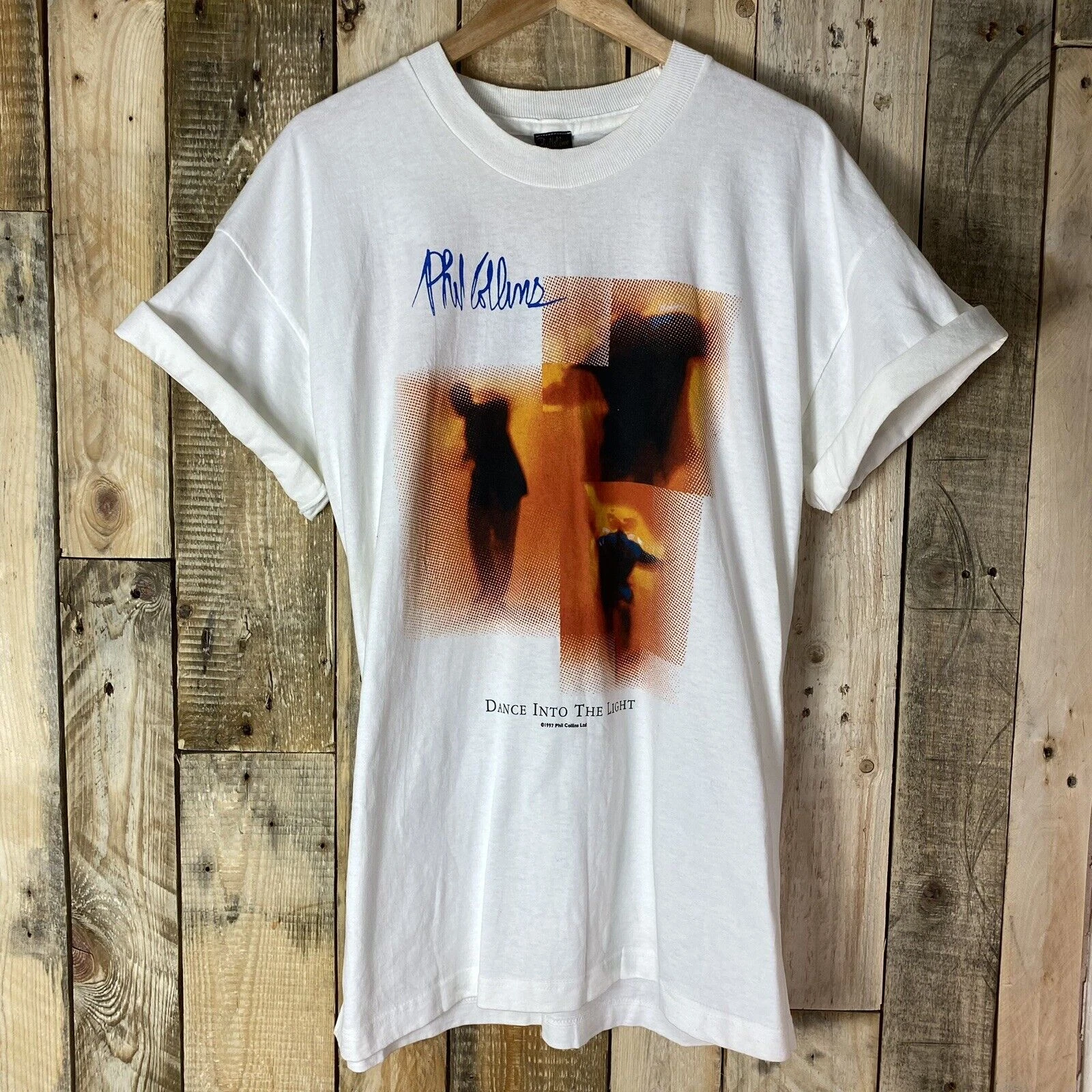 Hot Phil Collins Gift For Fans White T-Shirt Cotton Unisex - Walmart.com