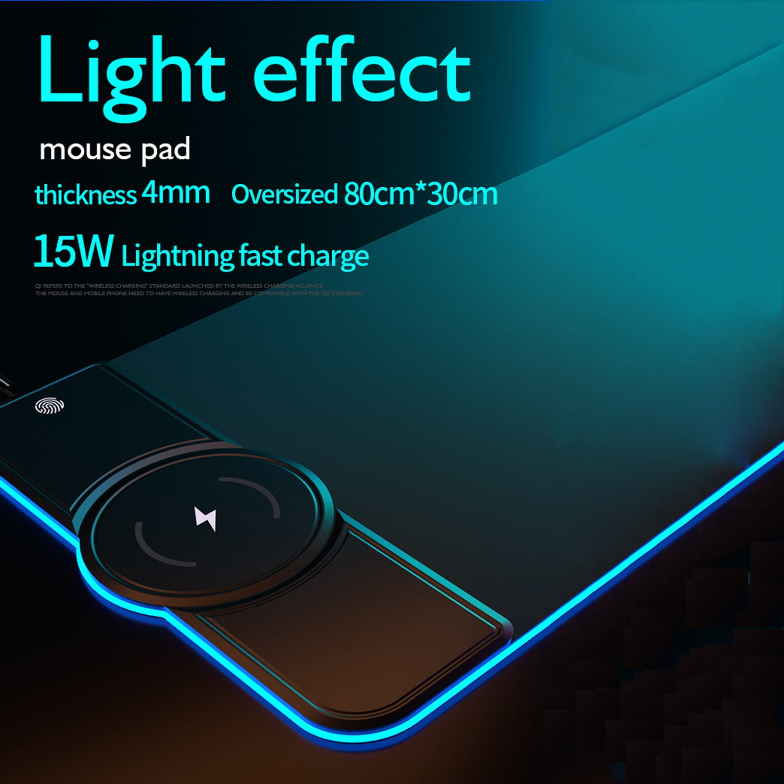 Hot Pick,15W Mobile Phone Wireless Charging RGB High-sensitivity Gaming ...