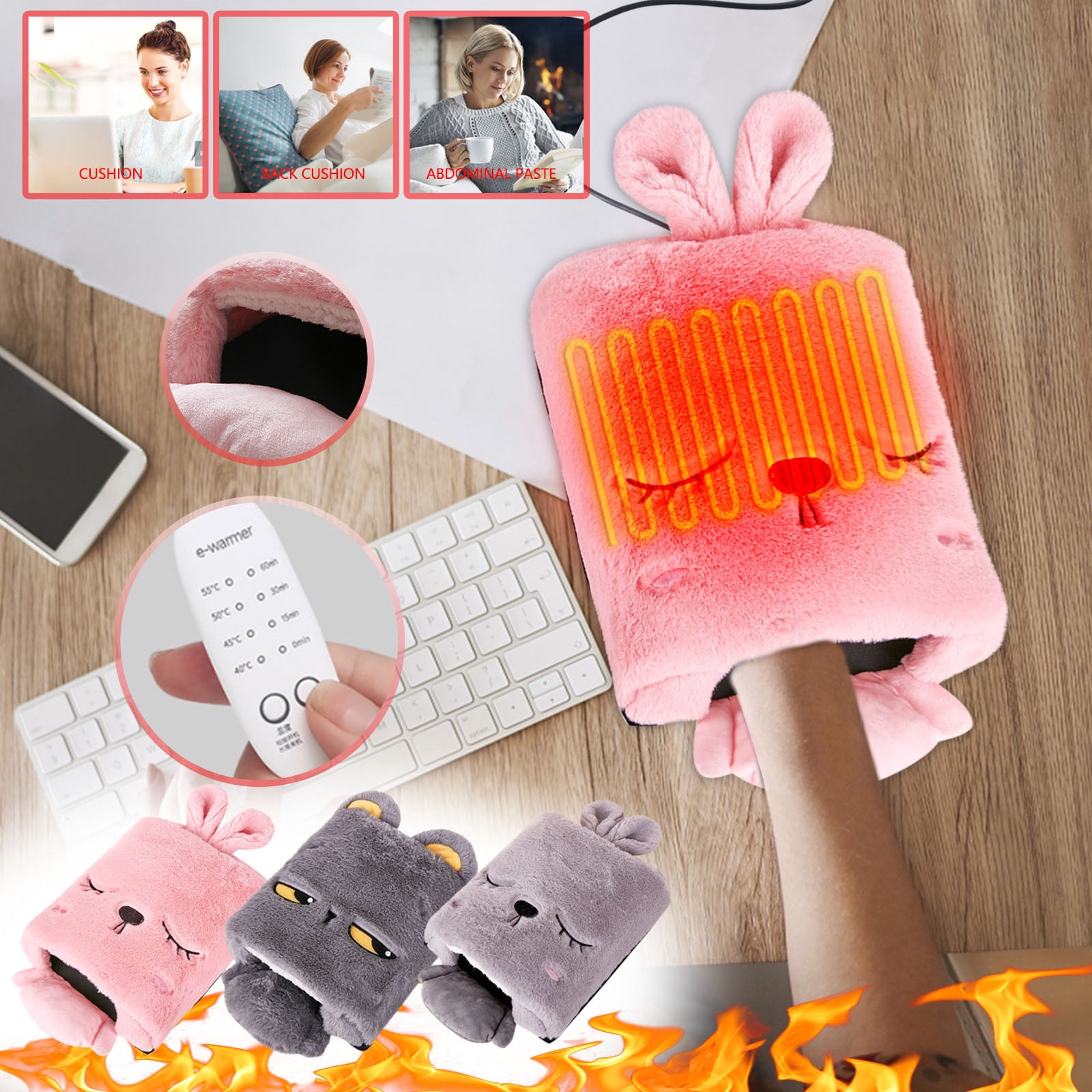 Hot Picks, Heating Mouse Pad, Usb Warming Cover, Ergonomic Wrist ...
