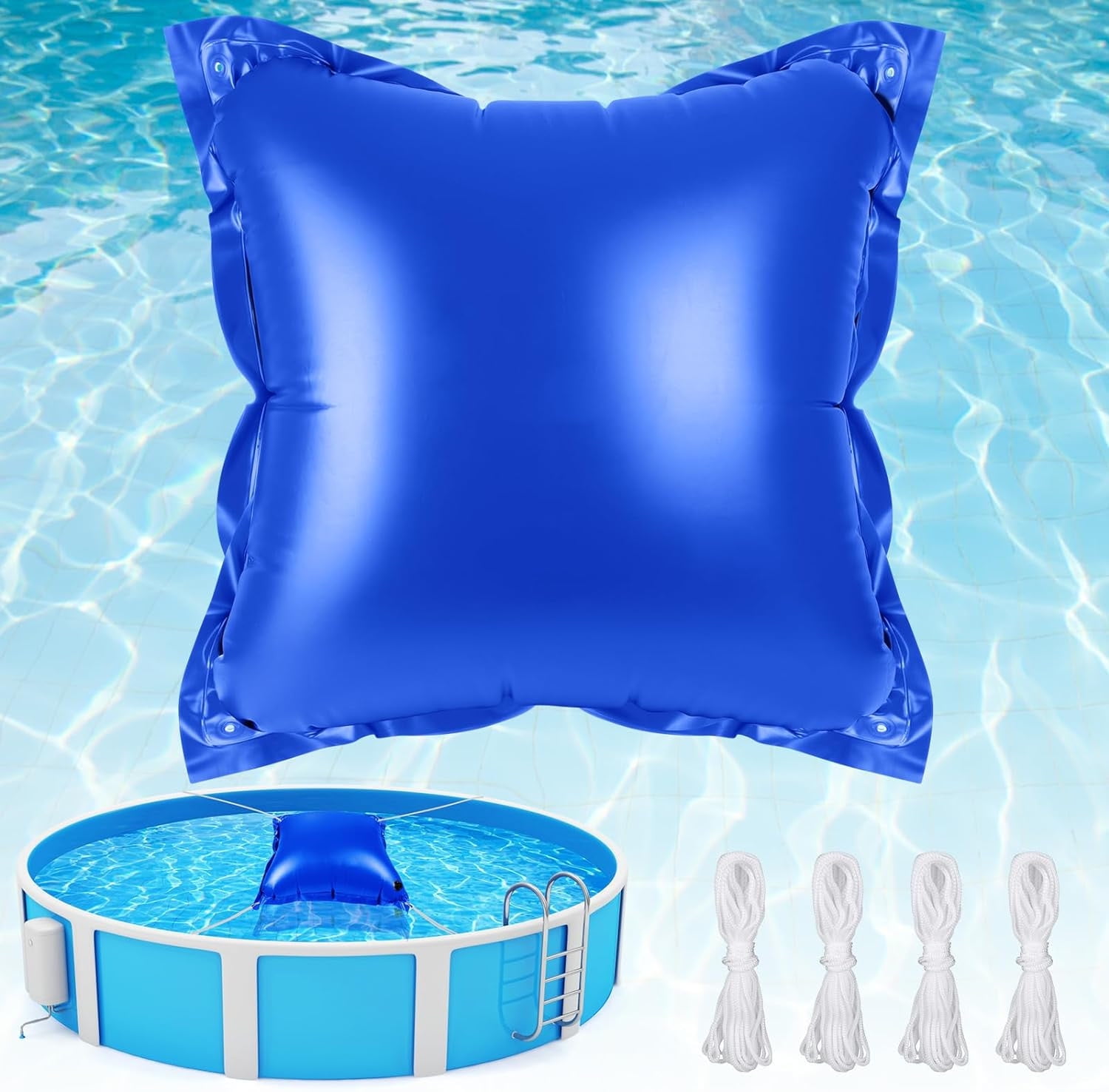 Price Drop, Pool Cushions, Inflatable Pool Cushions, Winter Pool ...
