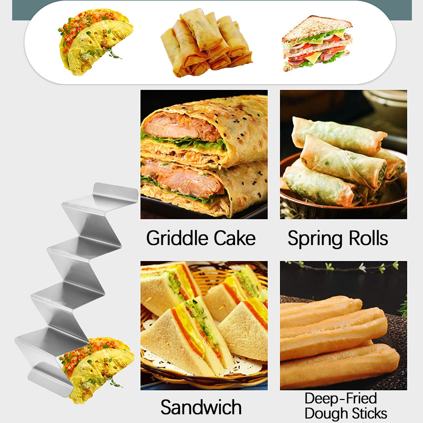 Hot Picks, Stainless Steel Oven Pancake Rack, Heavy-duty Wire Cooling ...