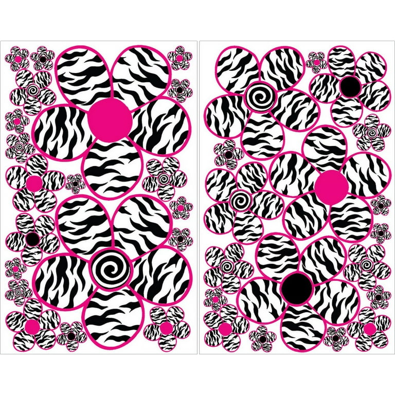 Hot Pink Zebra Paper