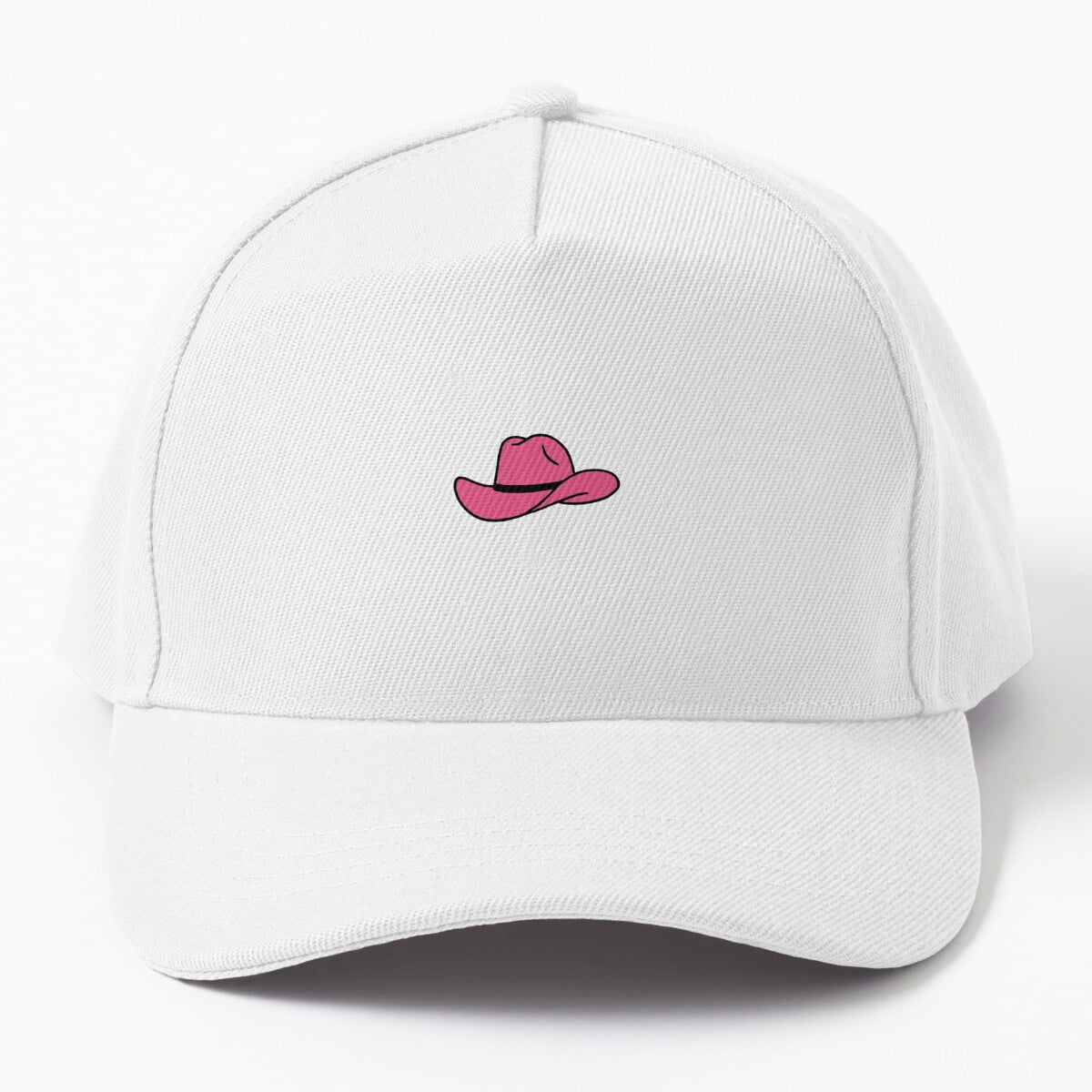 Hot Pink Cowboy Hat Baseball Cap, Inspirational Graphic Cap Unisex ...