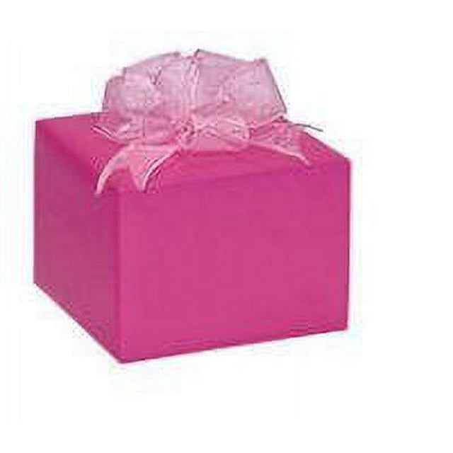 Hot Pink Elegant Glossy Solid Color Gift Wrap Wrapping 16ft Roll Paper ...