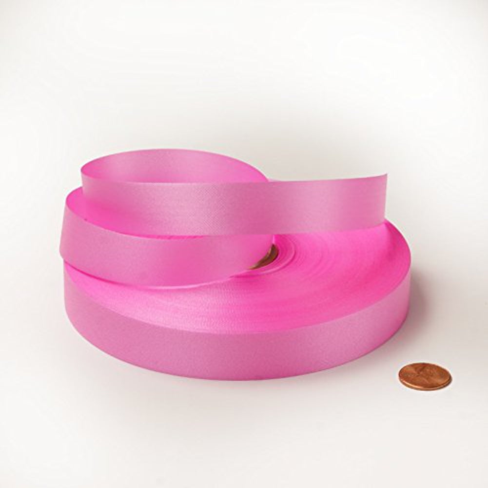 Hot Pink Embossed Floral Poly Ribbon (pm4432733a) - Walmart.com