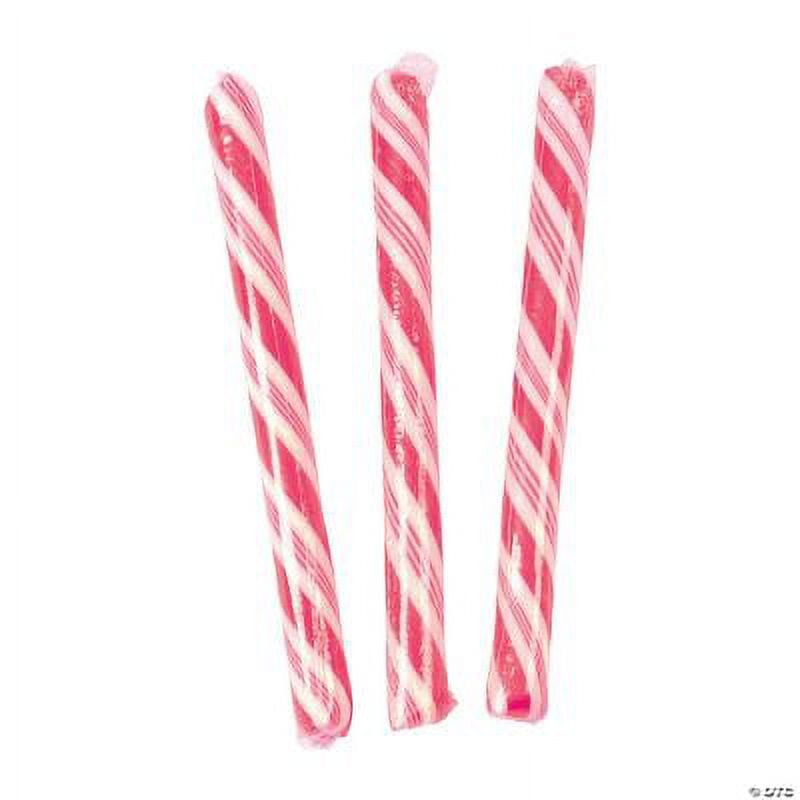 Hot Pink Hard Candy Sticks, 80 Pieces, Individually Wrapped, Candy ...
