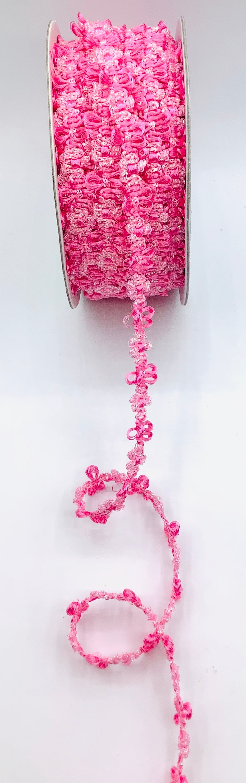 Hot Pink Iridescent 1/2" Rococo Trim - Walmart.com