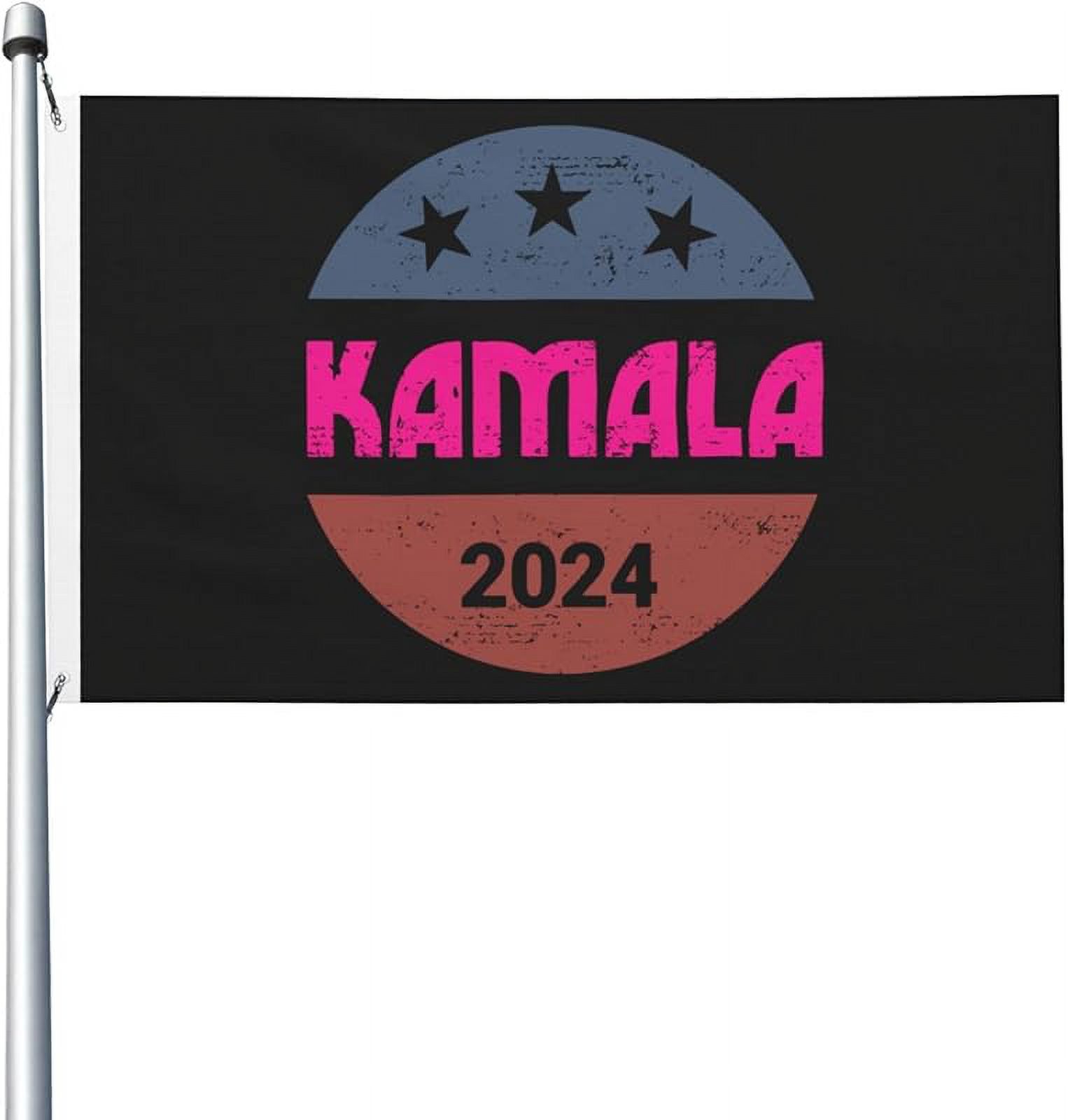 Hot Pink-Kamala Harris 2024 Flag 3x5 Double Sided Kamala Harris Yard ...