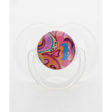 Quilted Crystal Bling Pacifier, Pink Shades - Walmart.com