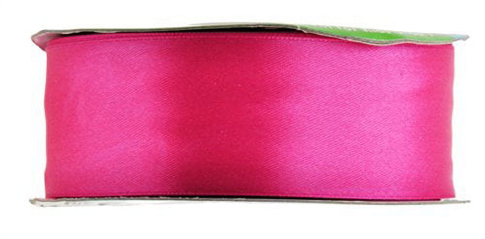 Hot Pink Satin Ribbon 1 1/2 Inch 50 Yard Roll for Gift Wrapping ...