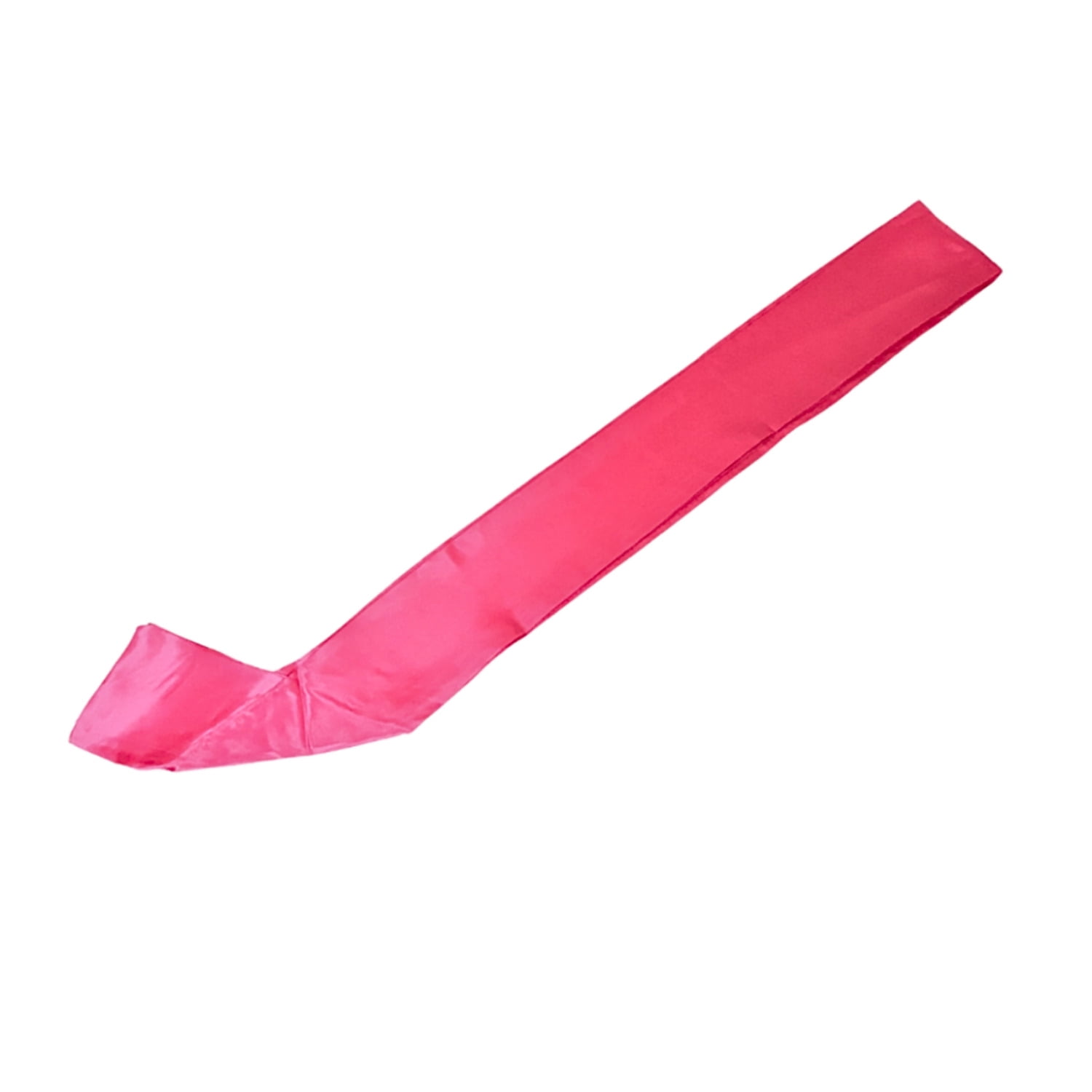 Hot Pink Satin Sash 33" x 4" (Each) - Walmart.com