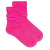 Couver Women Girl's Scrunched Heavy Slouch Socks - Hot Pink, Size 9-11 ...