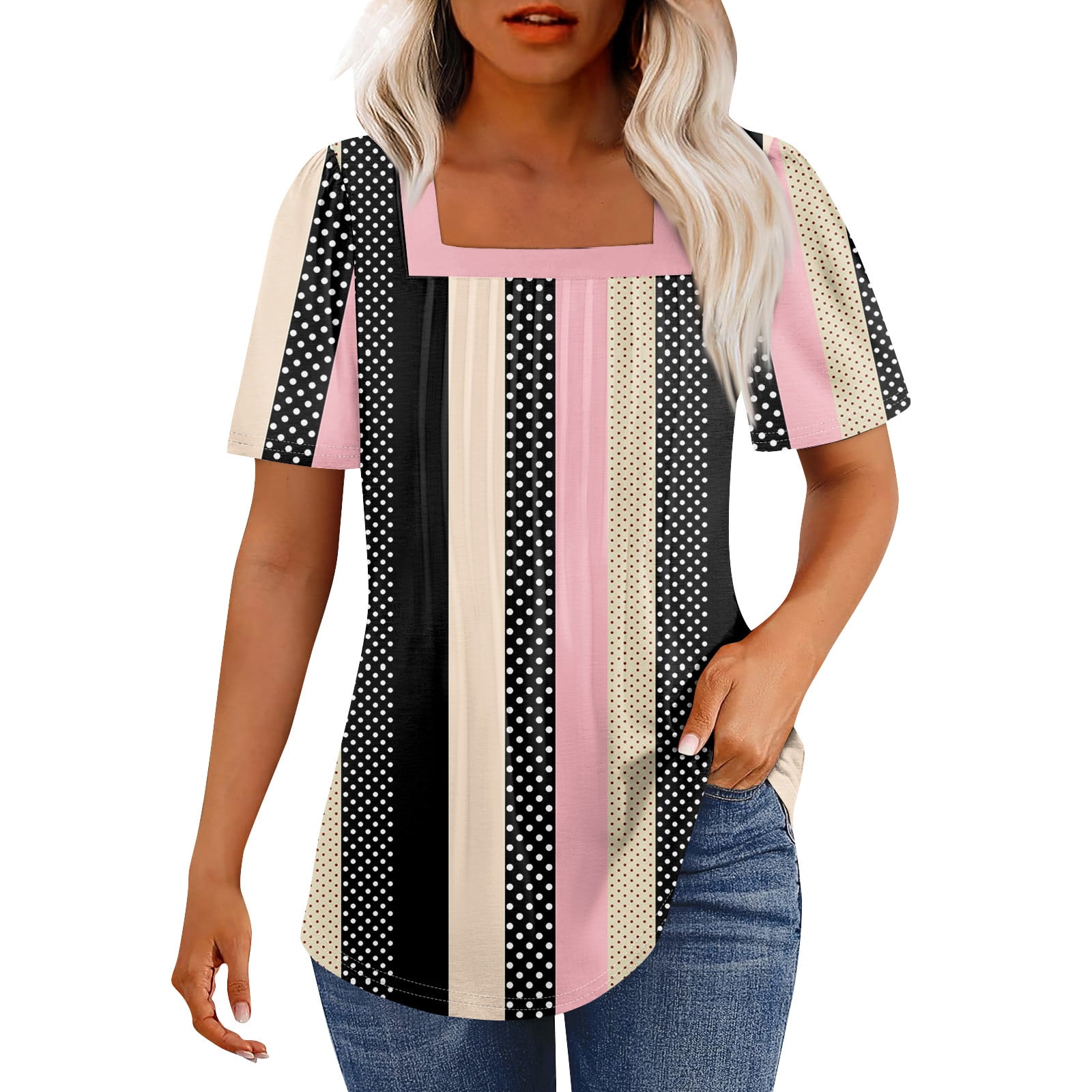 Hot Pink Tops for Women - Walmart.com