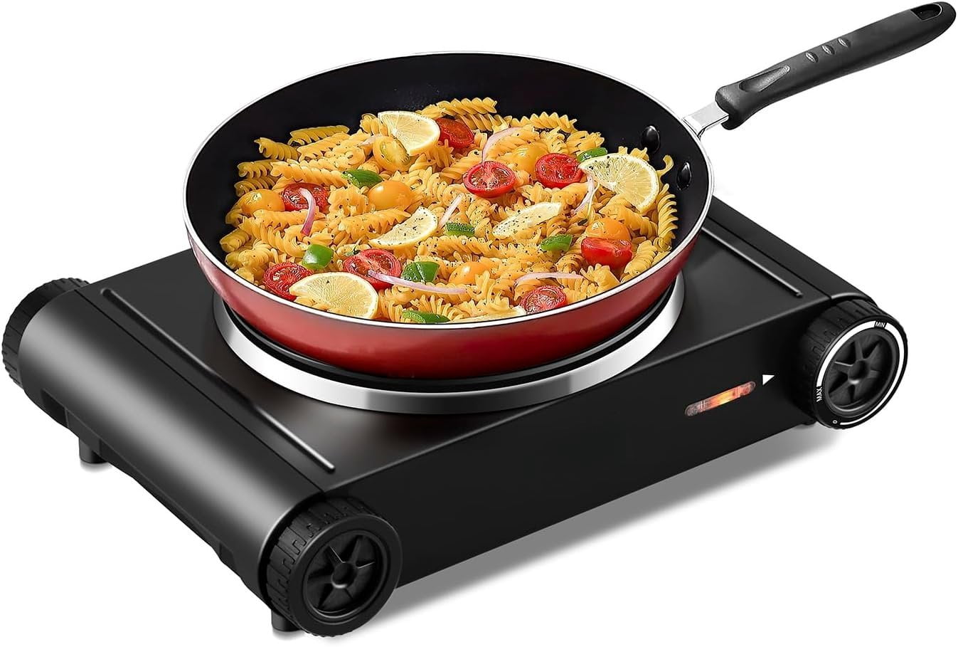 Hot Plate,1500W Portable Cast Iron Stove with Temperature Controls,Hot ...