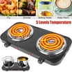 Free Shipping! SUNAVO Hot Plates for Cooking, 1800W Electric Double ...