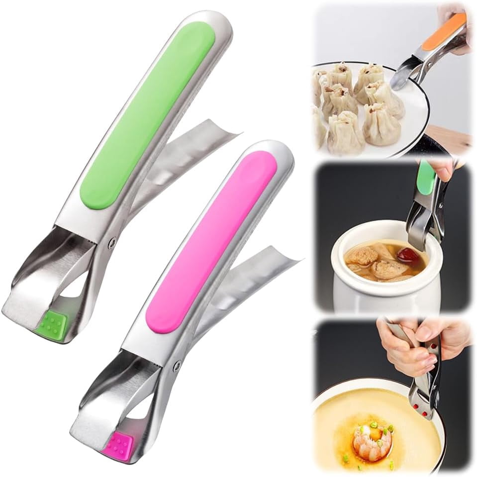 Hot Plate Gripper, 2PCS Hot Plate Gripper Tongs, 2025 New Multi ...