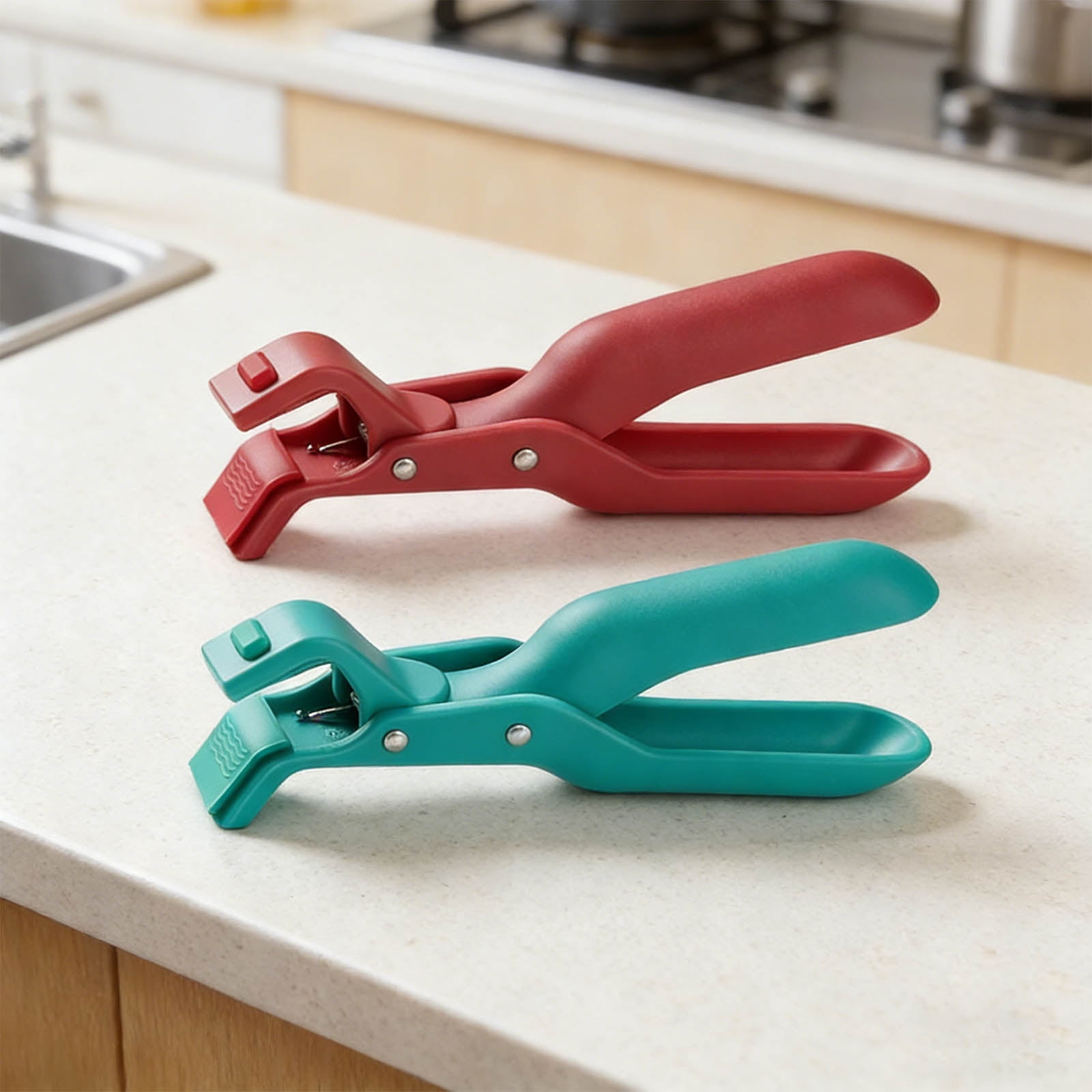 Hot Plate Gripper, Multi-Purpose Silicone Non-Slip Heat Insulation Anti ...