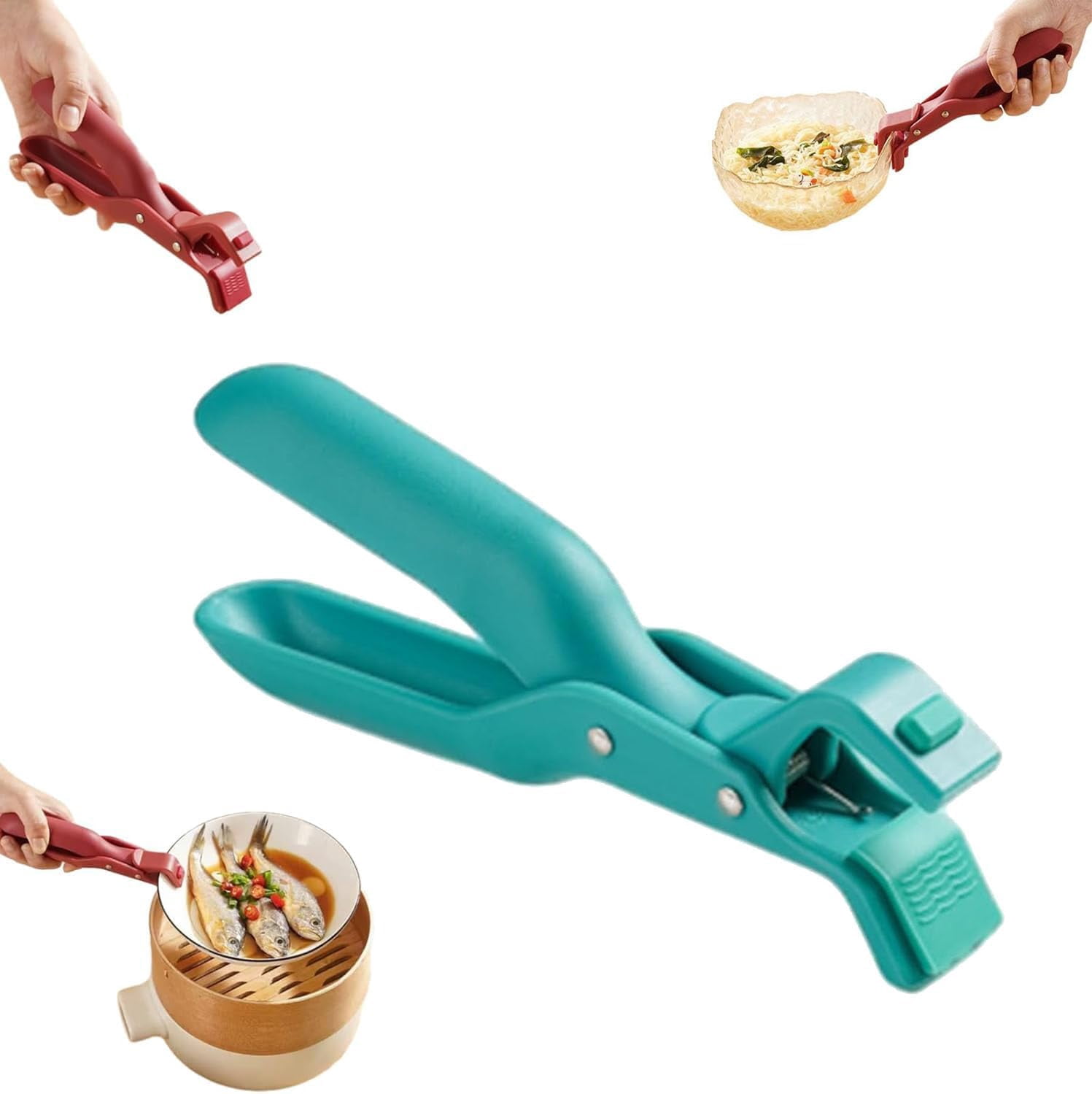 Hot Plate Gripper Tongs, Hot Plate Grippers, Pot Lifter Clip for ...