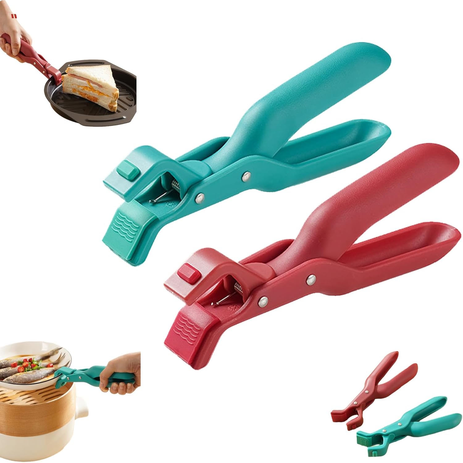 Hot Plate Grippers,Multi-Function Anti-Scald Bowl Clip Multi-Purpose ...