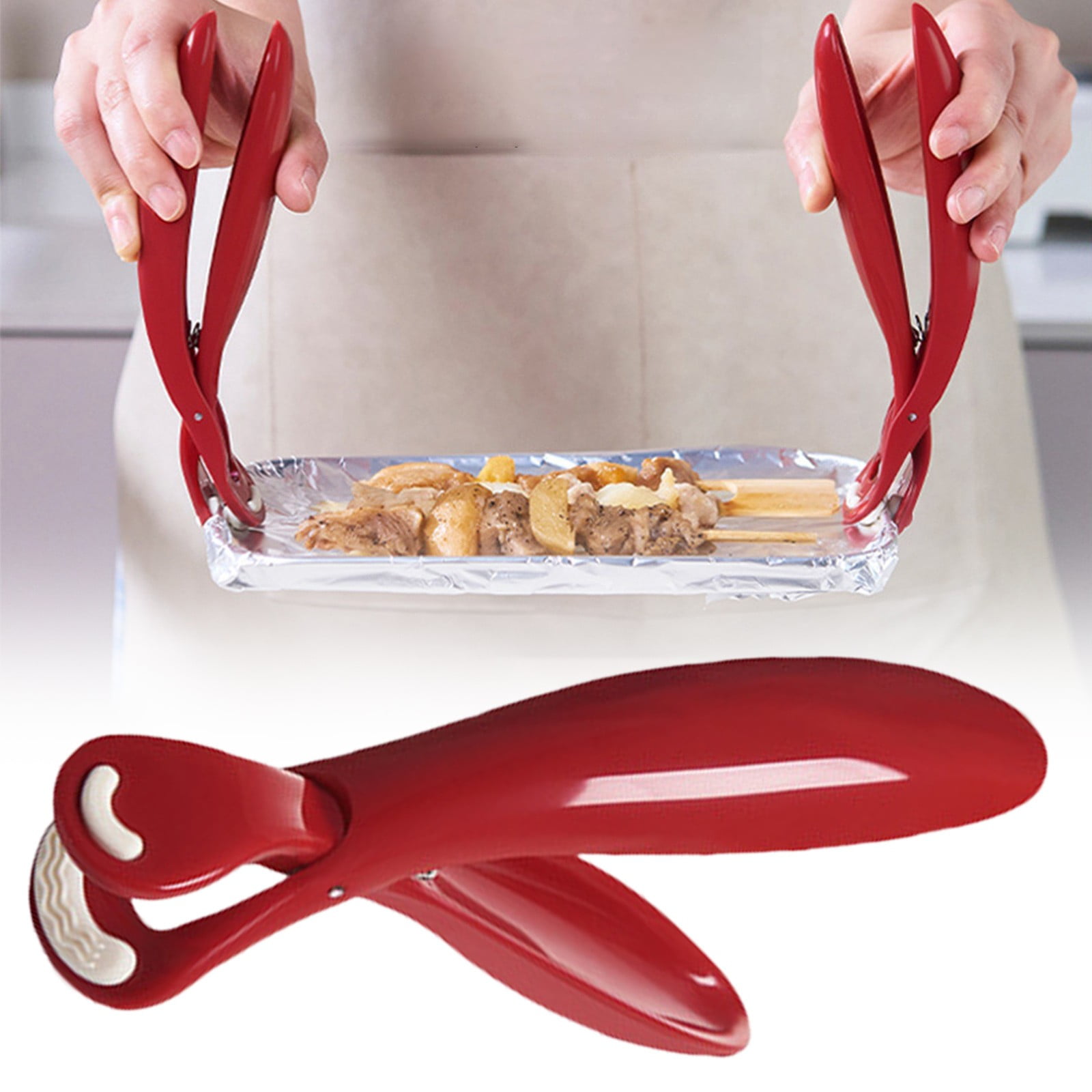 Hot Plate Grippers Multi-Function Anti-Scald Bowl Clip, Silicone Non ...